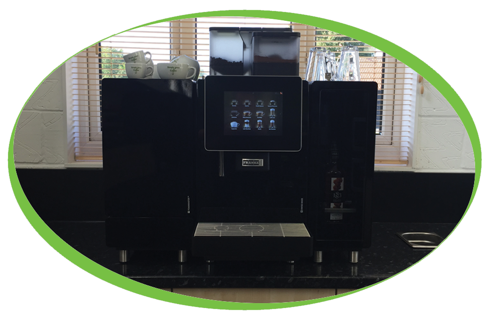 Franke Machine at Showroom - Simply Great Coffee