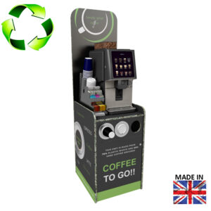 ECO Coffee Machine Cabinet Including Cup and Lid Dispenser - Simply ...